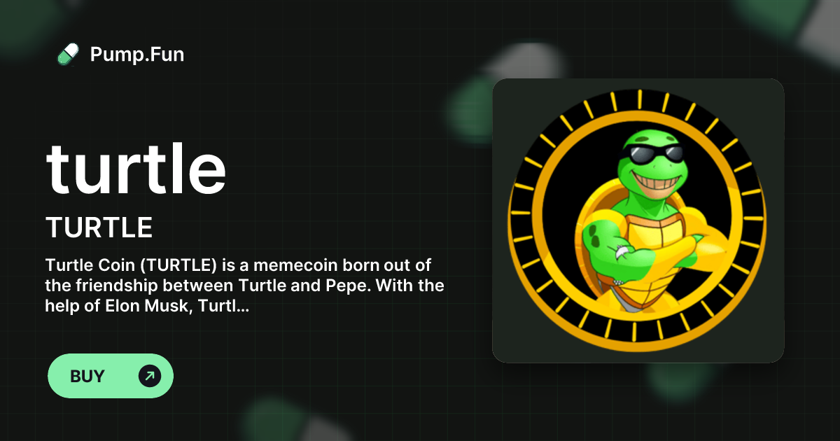 TURTLE (turtle) - Pump