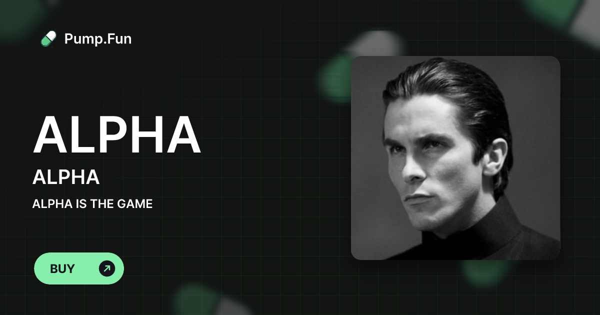 ALPHA (ALPHA) - Pump