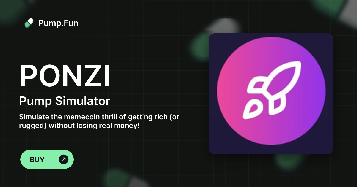 Pump Simulator (PONZI) - Pump