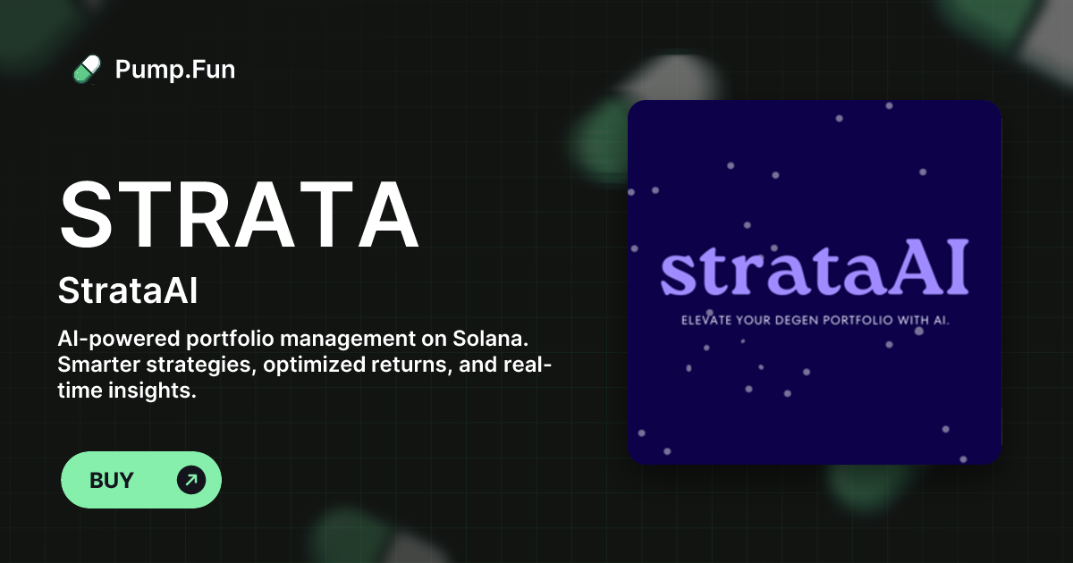 StrataAI (STRATA) - Pump