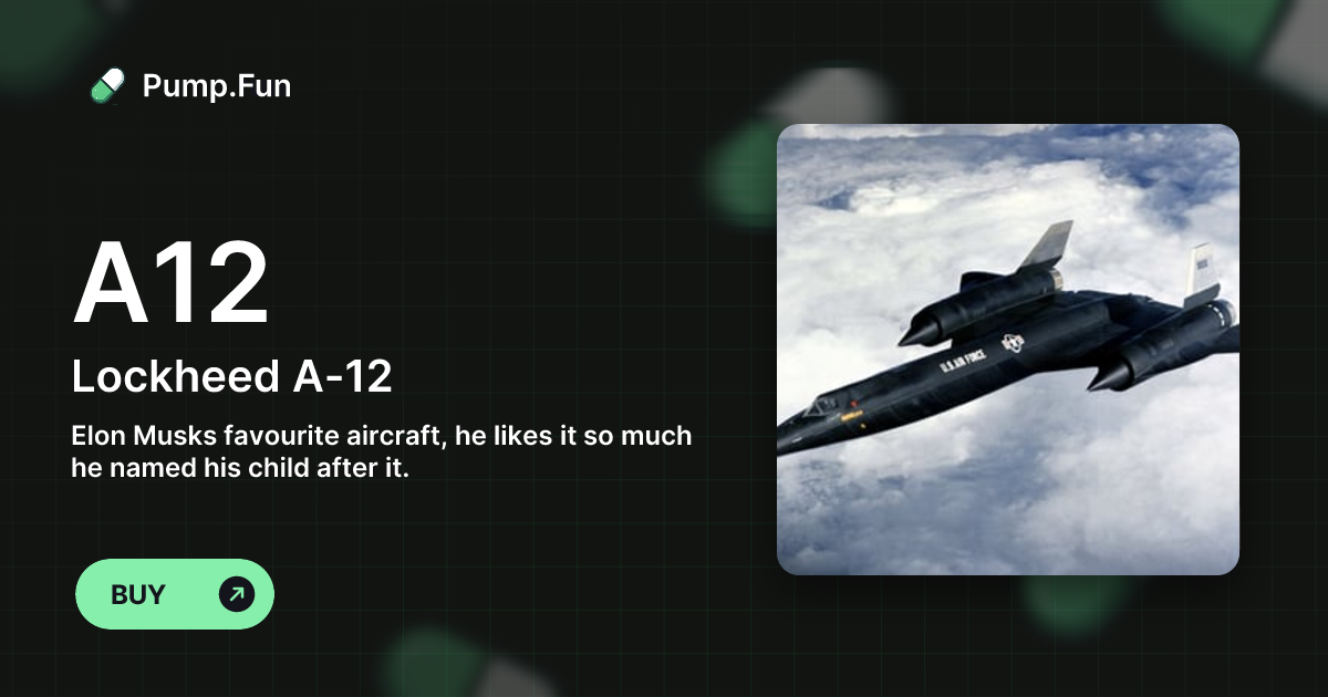 Lockheed A-12 (A12) - Pump