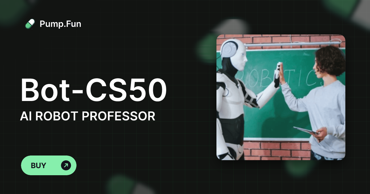 AI ROBOT PROFESSOR (Bot-CS50) - Pump