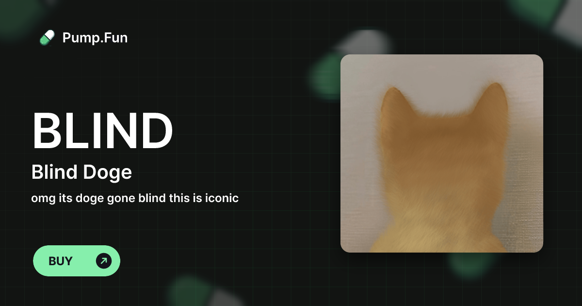 Blind Doge (BLIND) - Pump