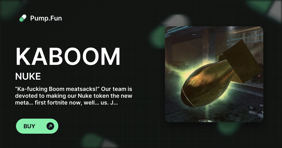 NUKE (KABOOM) - Pump