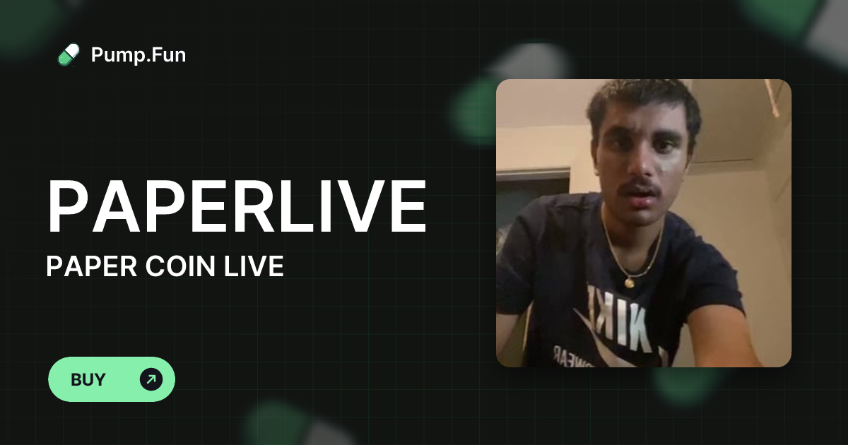 PAPER COIN LIVE (PAPERLIVE) - Pump