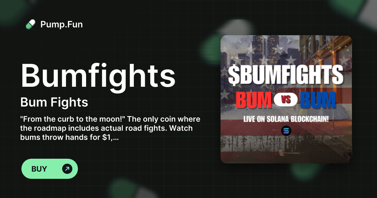 Bum Fights (Bumfights) - Pump