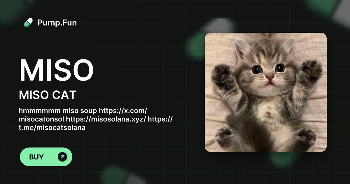 MISO CAT (MISO) - Pump