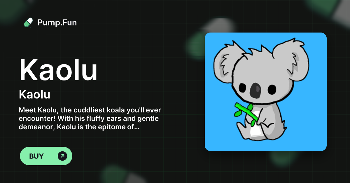 Kaolu (Kaolu) - Pump