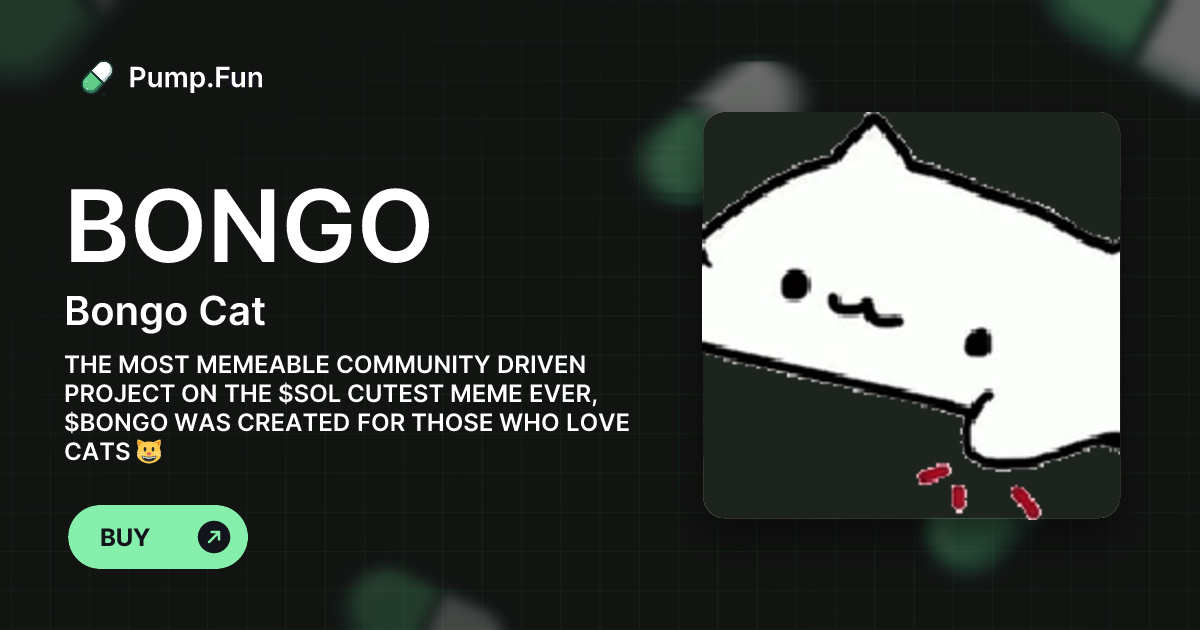 Bongo Cat (BONGO) - Pump