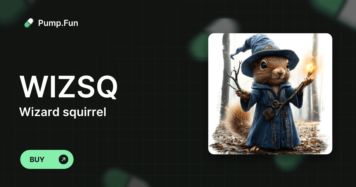 Wizard squirrel (WIZSQ) - Pump
