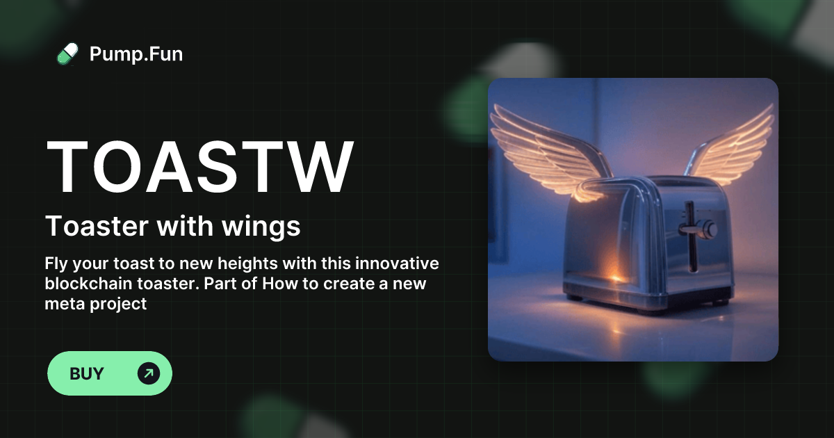 Toaster with wings (TOASTW) - Pump