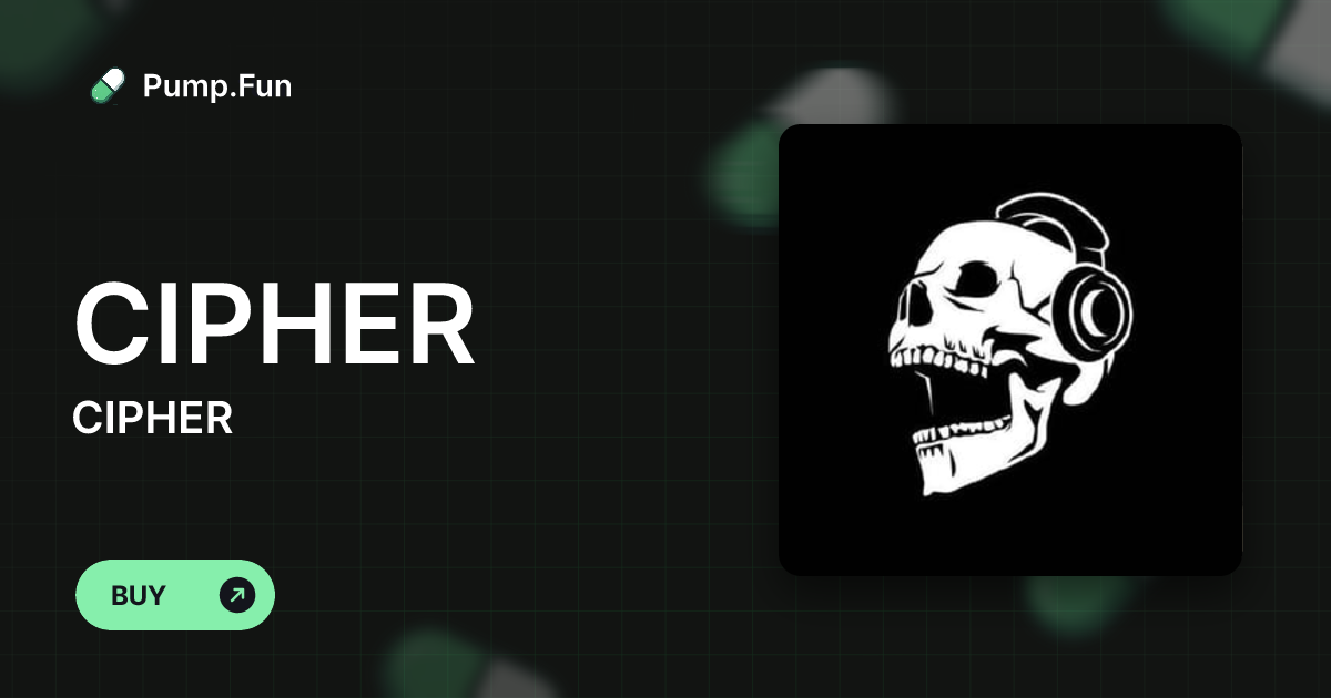 CIPHER (CIPHER) - Pump