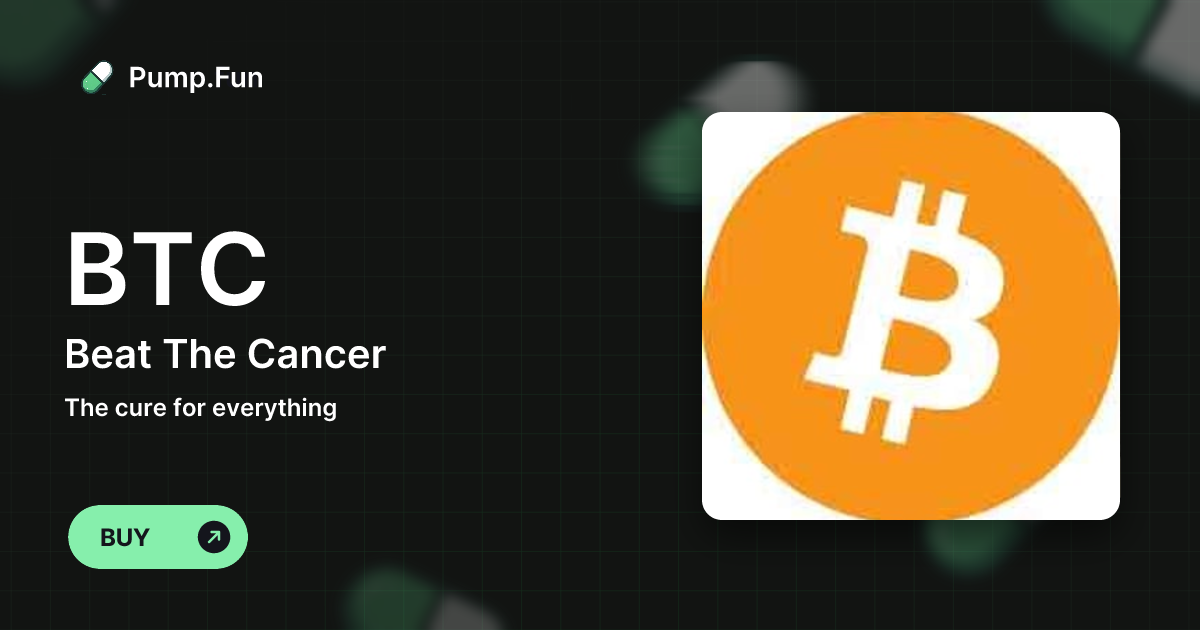 Beat The Cancer (BTC) - Pump