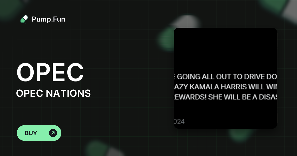 OPEC NATIONS (OPEC ) - Pump