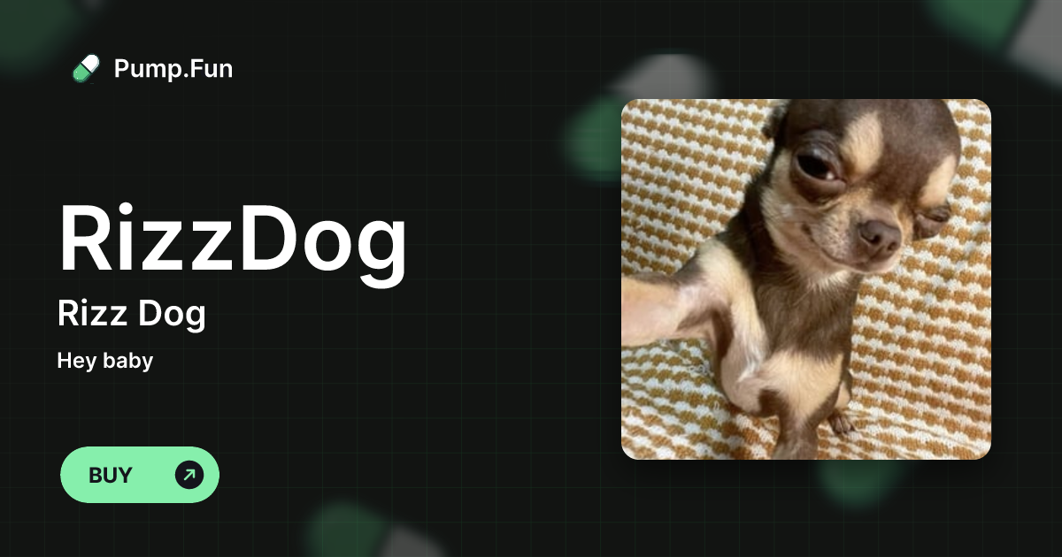 Rizz Dog (RizzDog) - Pump