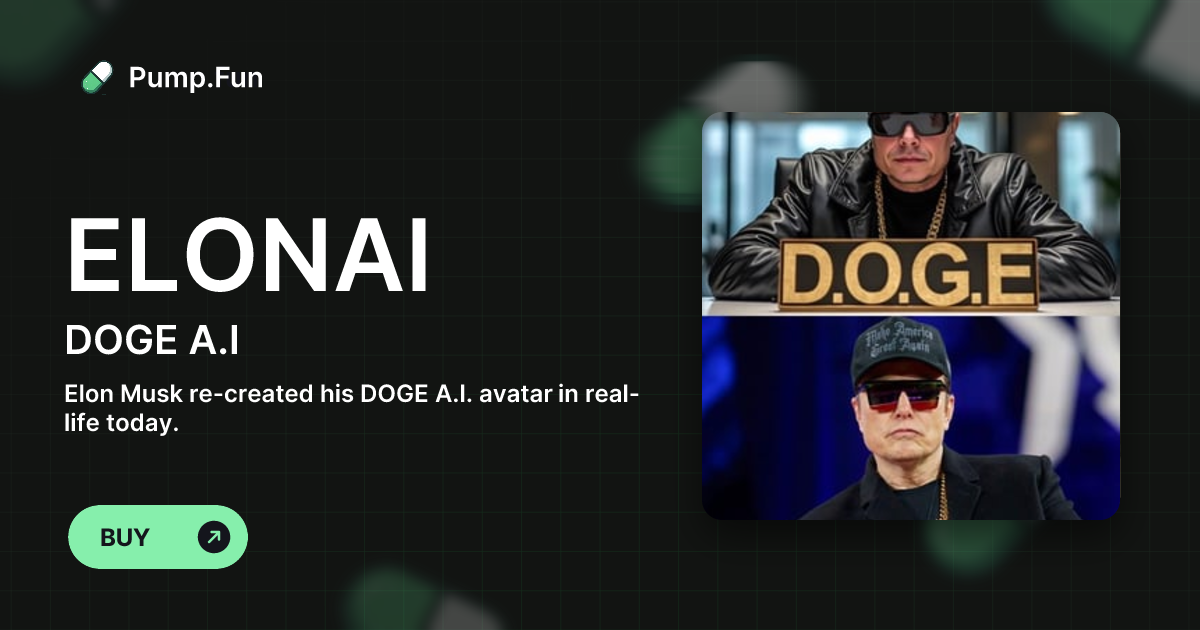 DOGE A.I (ELONAI) - Pump