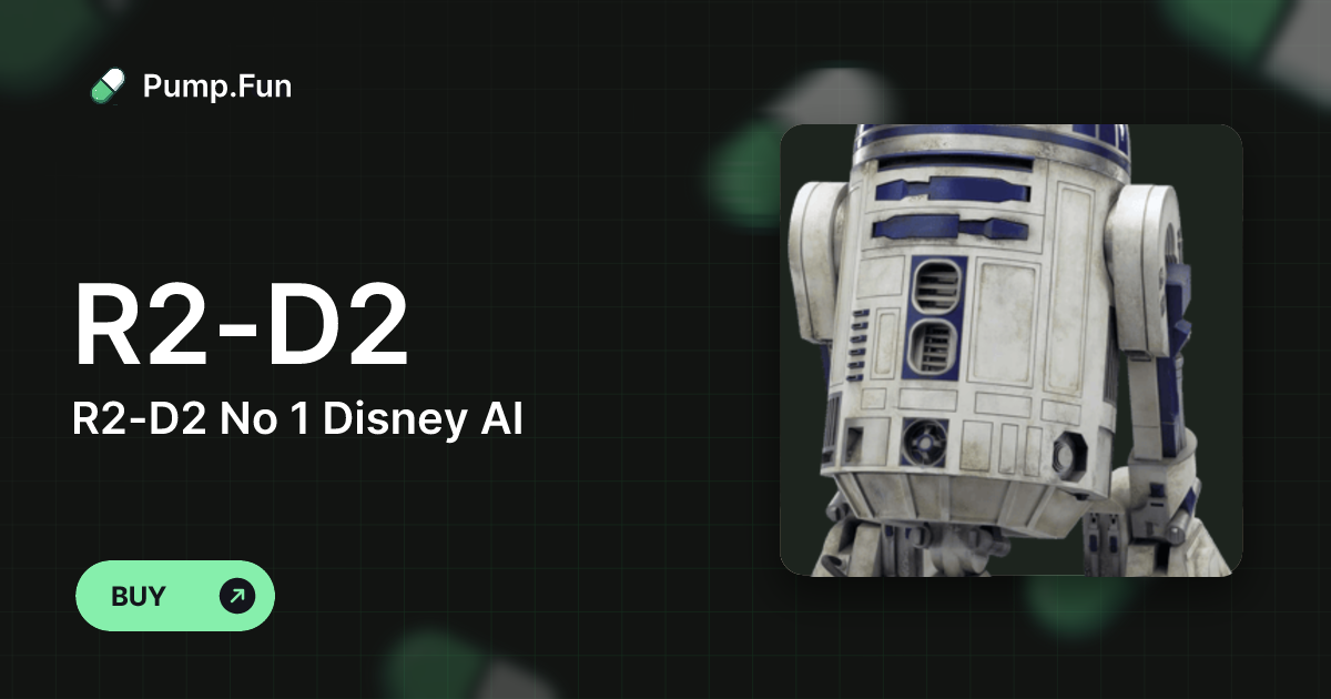 R2-D2 No 1 Disney AI (R2-D2) - Pump