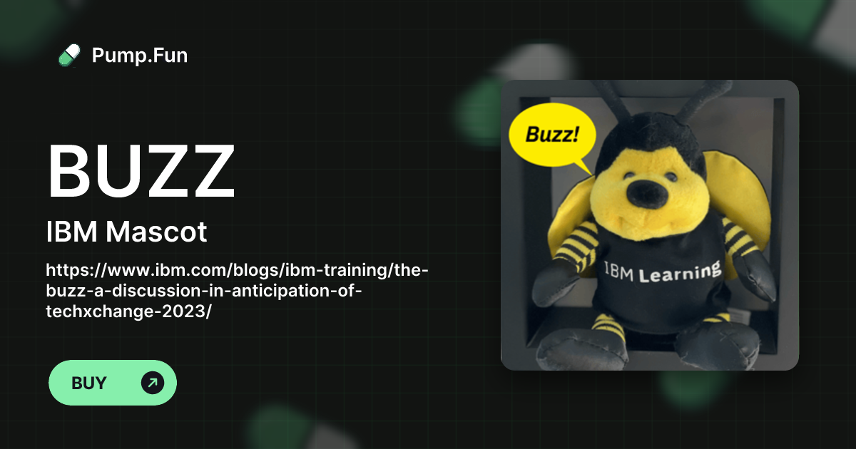 IBM Mascot (BUZZ) - Pump