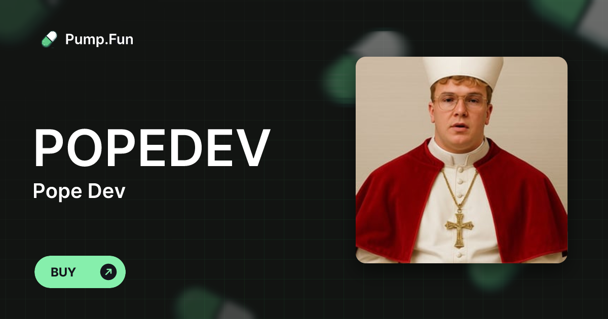 Pope Dev (POPEDEV) - Pump