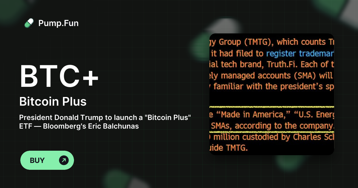 Bitcoin Plus (BTC+) - Pump