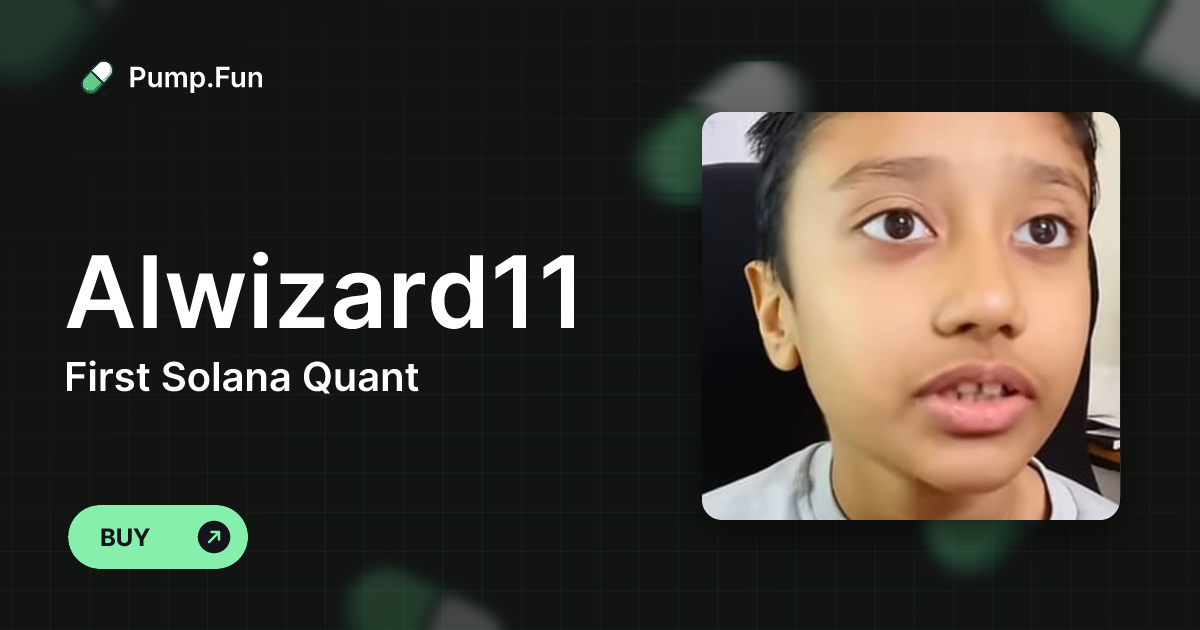 First Solana Quant (AIwizard11) - Pump