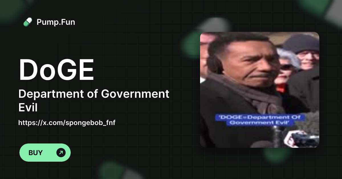 Department of Government Evil (DoGE) - Pump