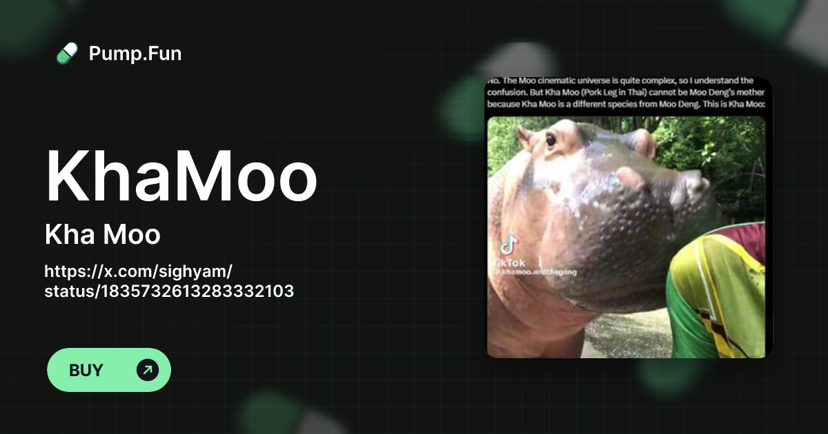 Kha Moo (KhaMoo) - Pump