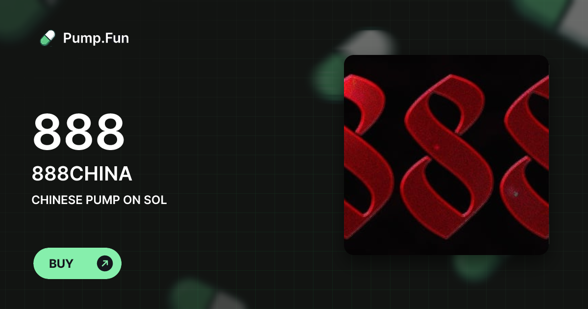 888CHINA (888) - Pump