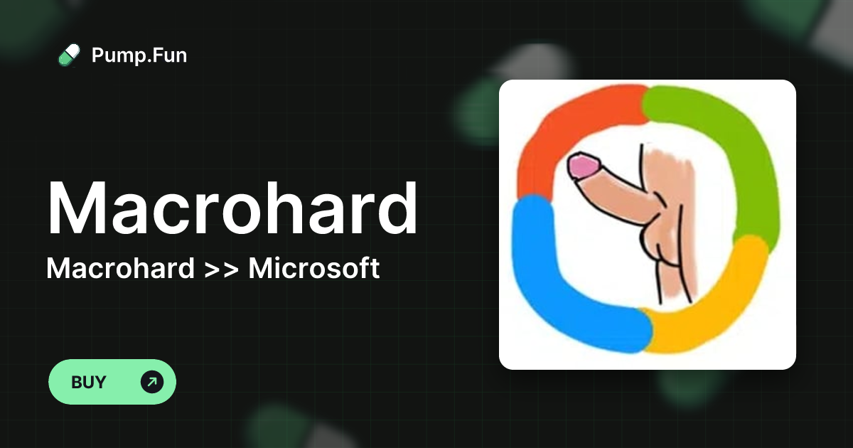 Macrohard >> Microsoft (Macrohard) - Pump