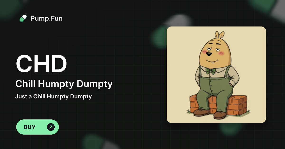 Chill Humpty Dumpty (CHD) - Pump