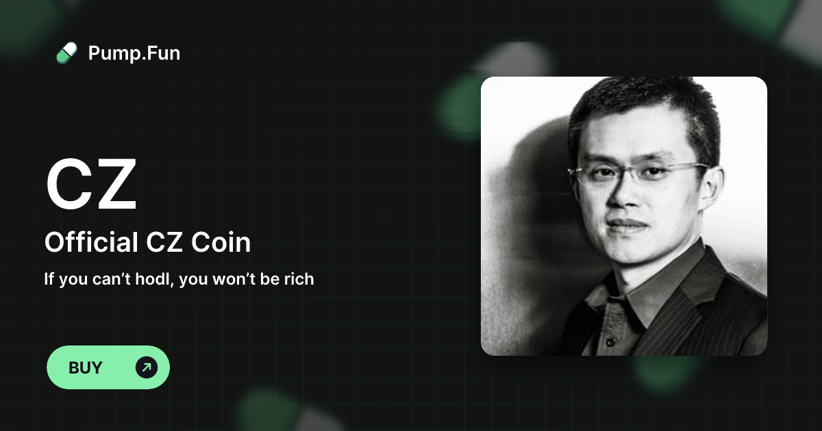 Official CZ Coin (CZ) - Pump