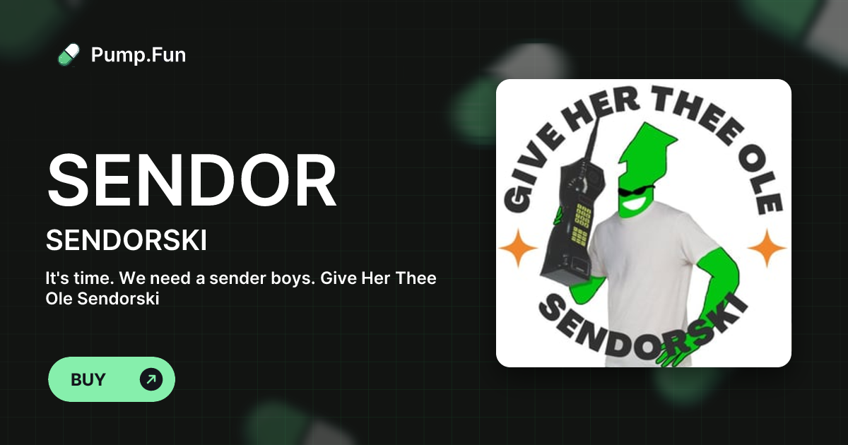 SENDORSKI (SENDOR) - Pump