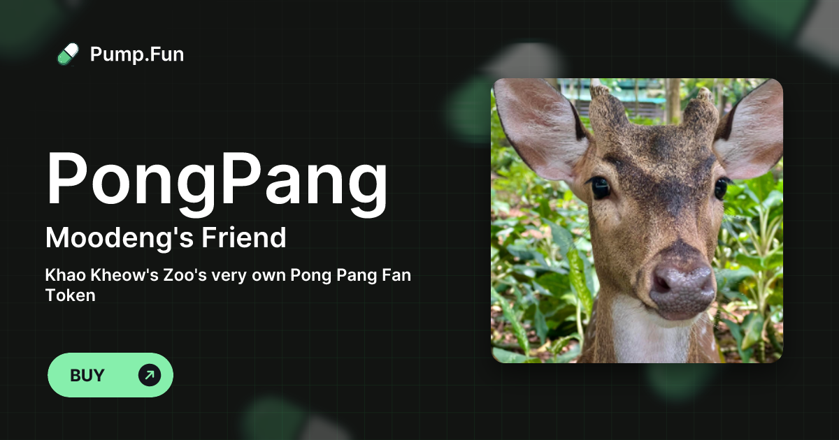 Moodeng's Friend (PongPang) - Pump