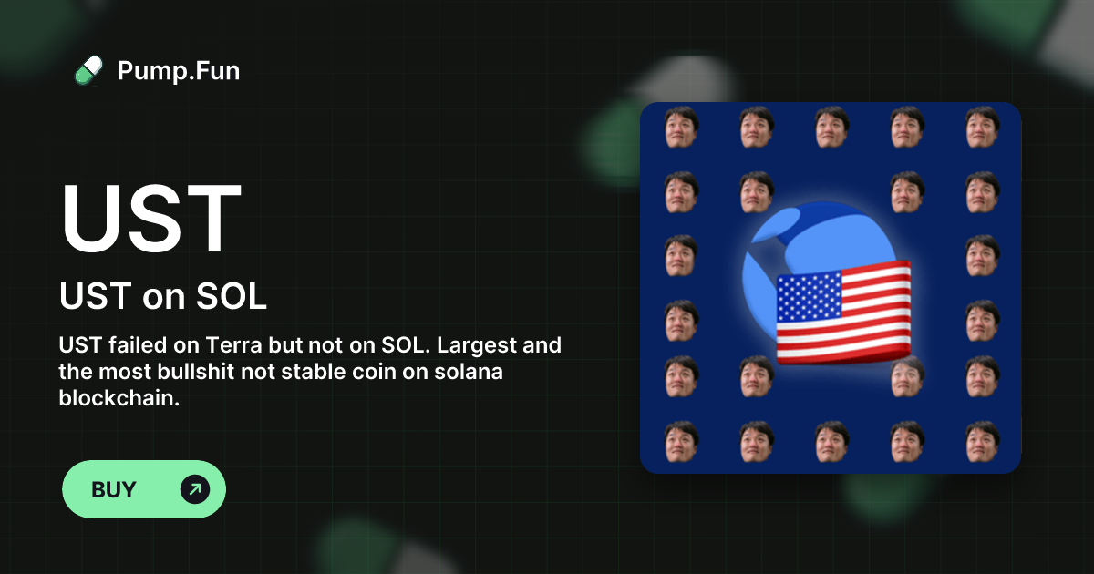 UST on SOL (UST) - Pump