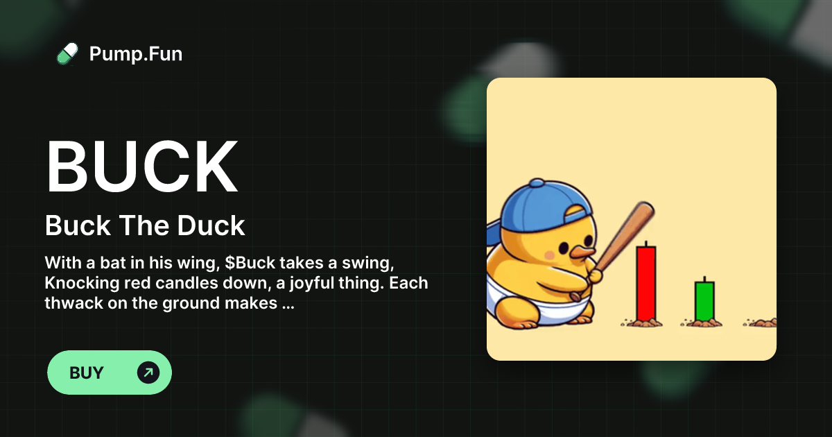 Buck The Duck (BUCK) - Pump