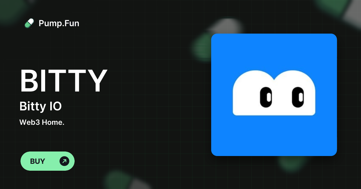 Bitty IO (BITTY) - Pump