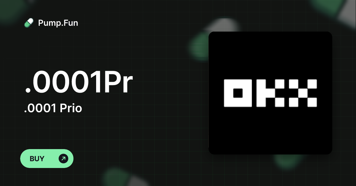.0001 Prio (.0001Pr) - Pump