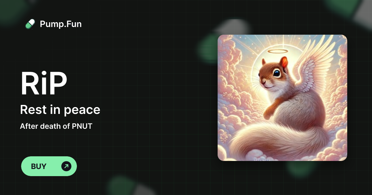 Rest in peace (RiP) - Pump