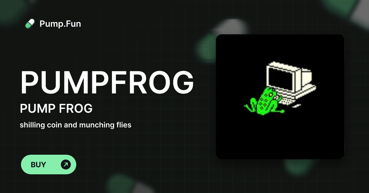 PUMP FROG (PUMPFROG) - Pump