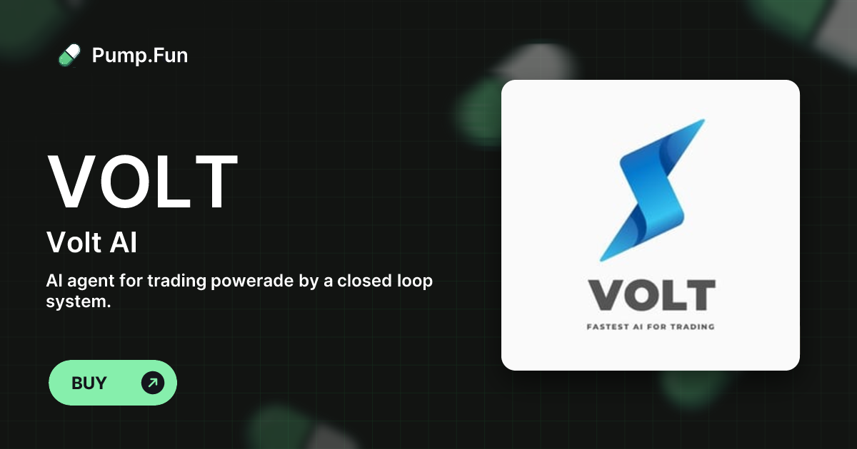 Volt AI (VOLT) - Pump