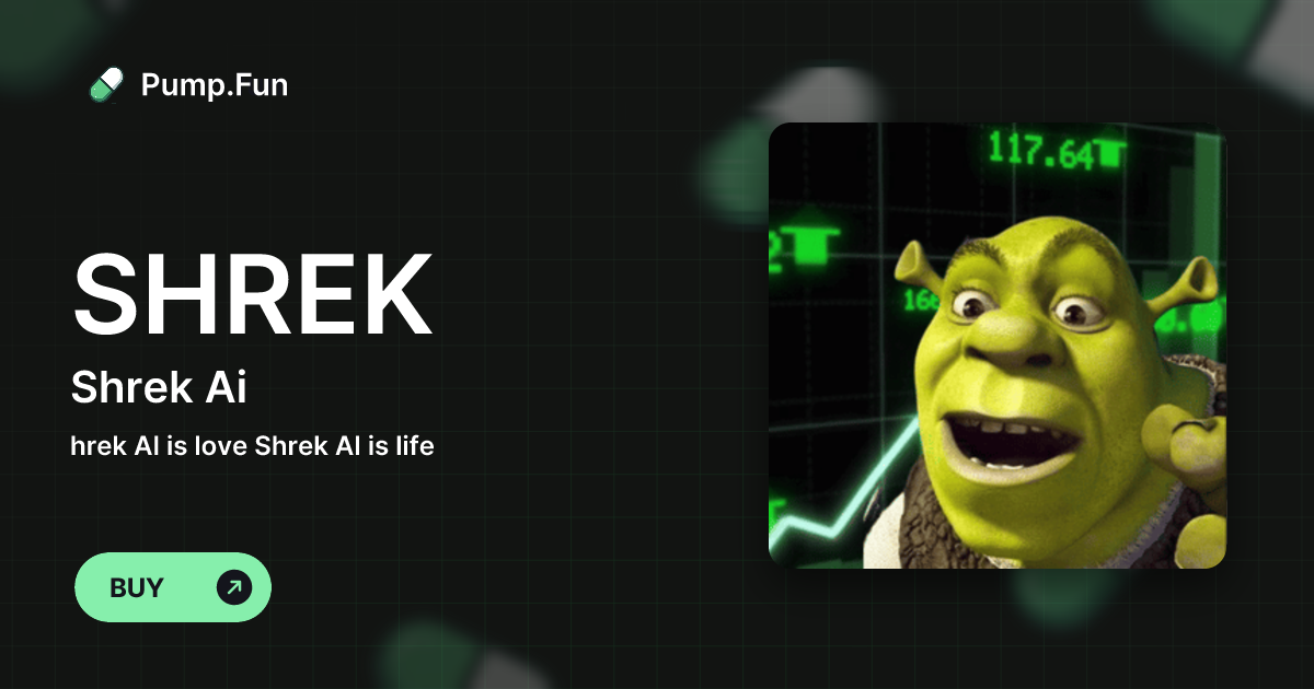 Shrek Ai (SHREK) - Pump