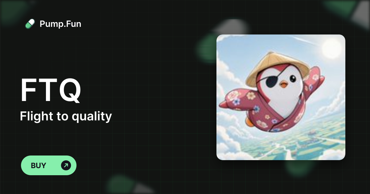 Flight to quality (FTQ) - Pump