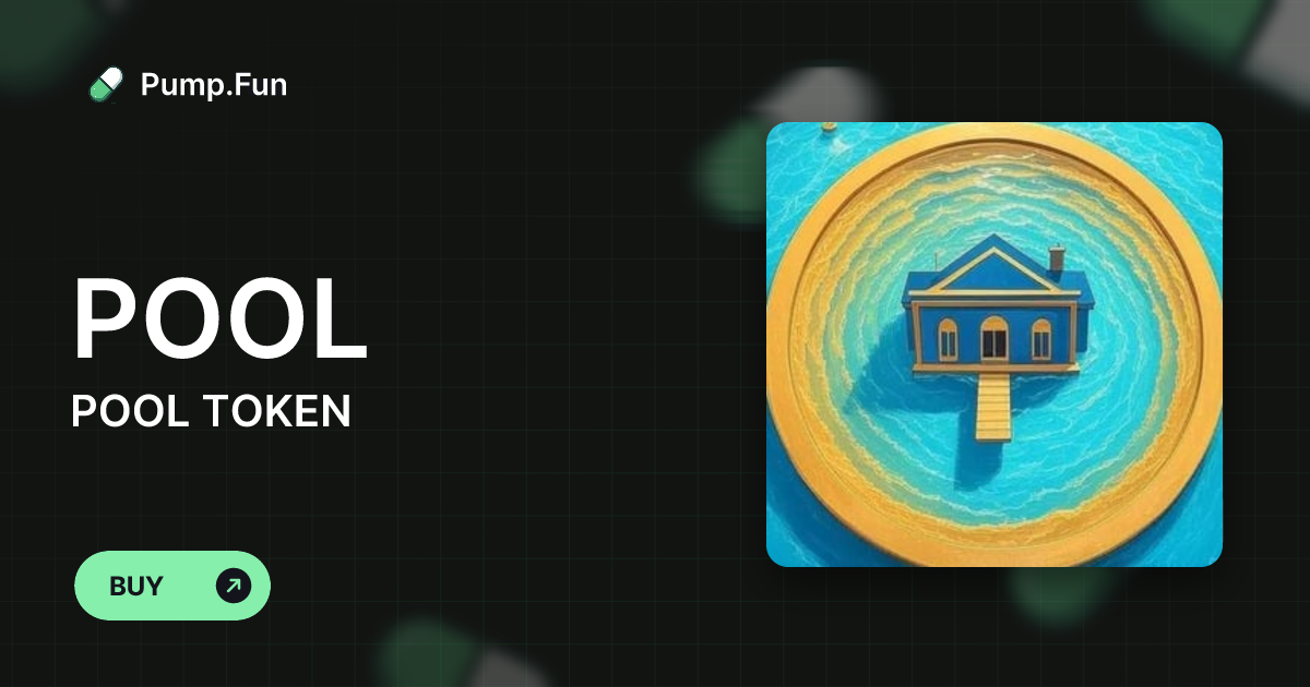 POOL TOKEN (POOL) - Pump