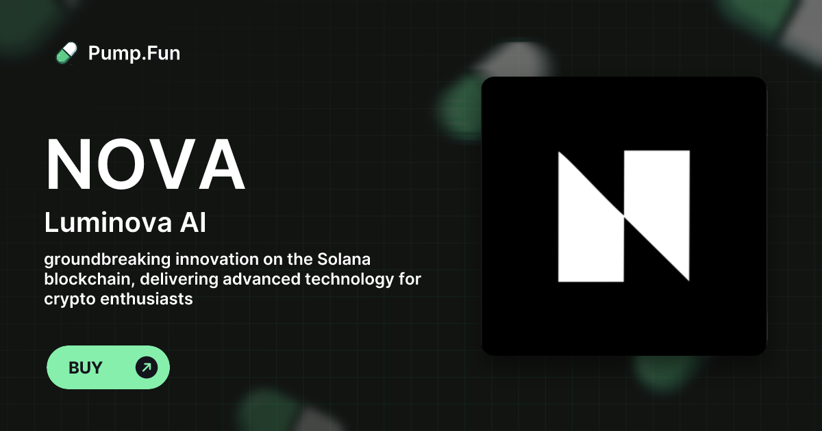 Luminova AI (NOVA) - Pump