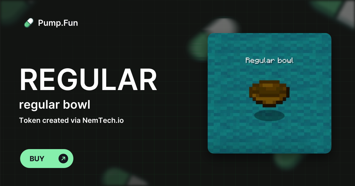 REGULAR $1.65K | Pump