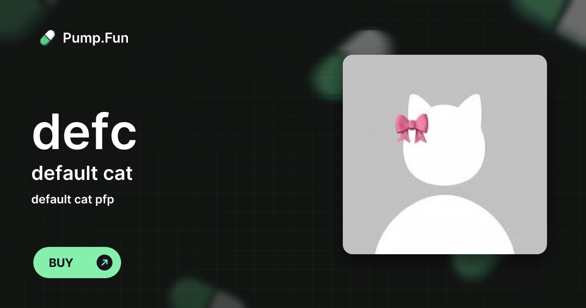 default cat (defc) - Pump