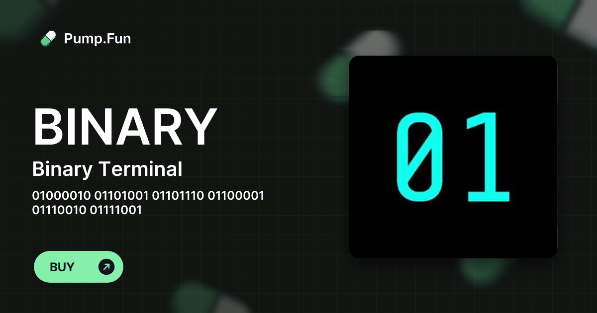 Binary Terminal (BINARY) - Pump