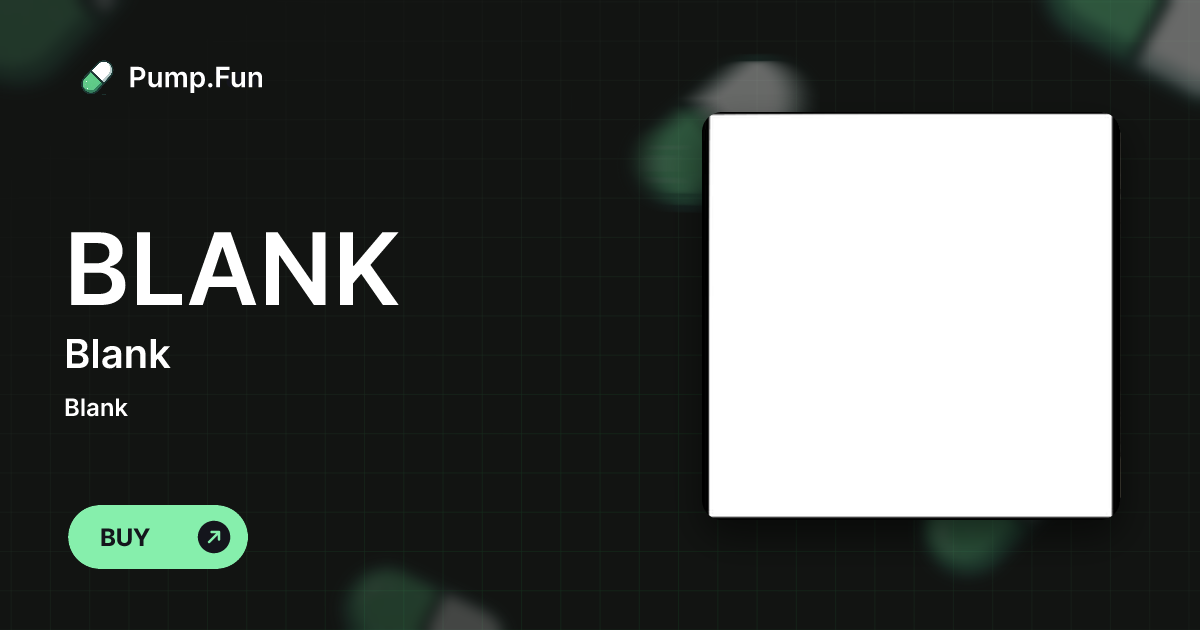 Blank (BLANK) - Pump