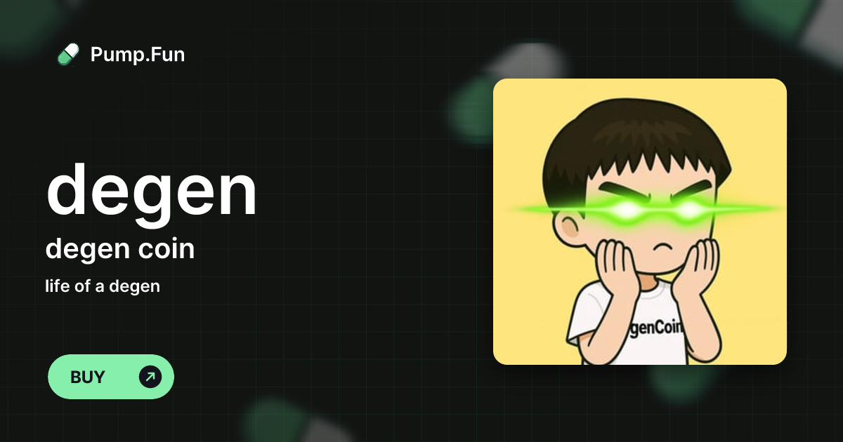 degen coin (degen) - Pump