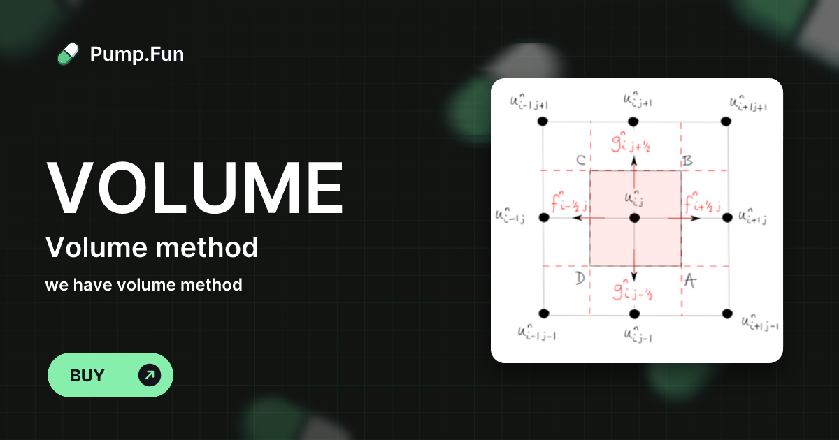 Volume method (VOLUME) - Pump